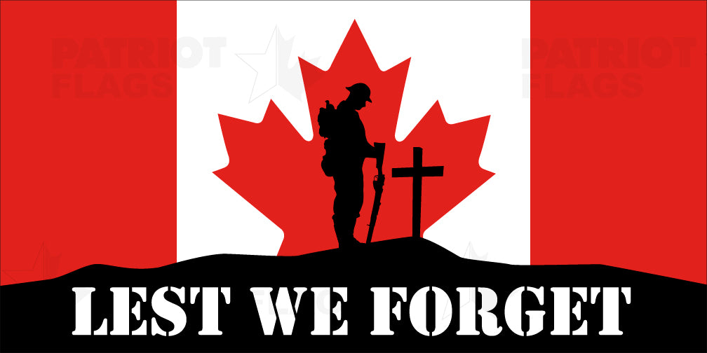 Remembrance Day Flag - Lest We Forget – Patriot Flags